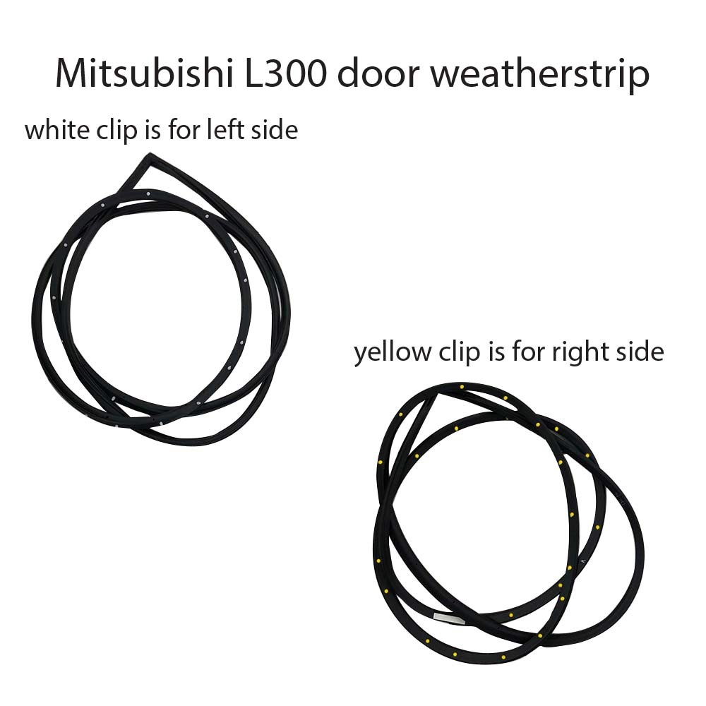 favorable Mitsubishi L300 Door Weather Strip OEM | Lazada PH