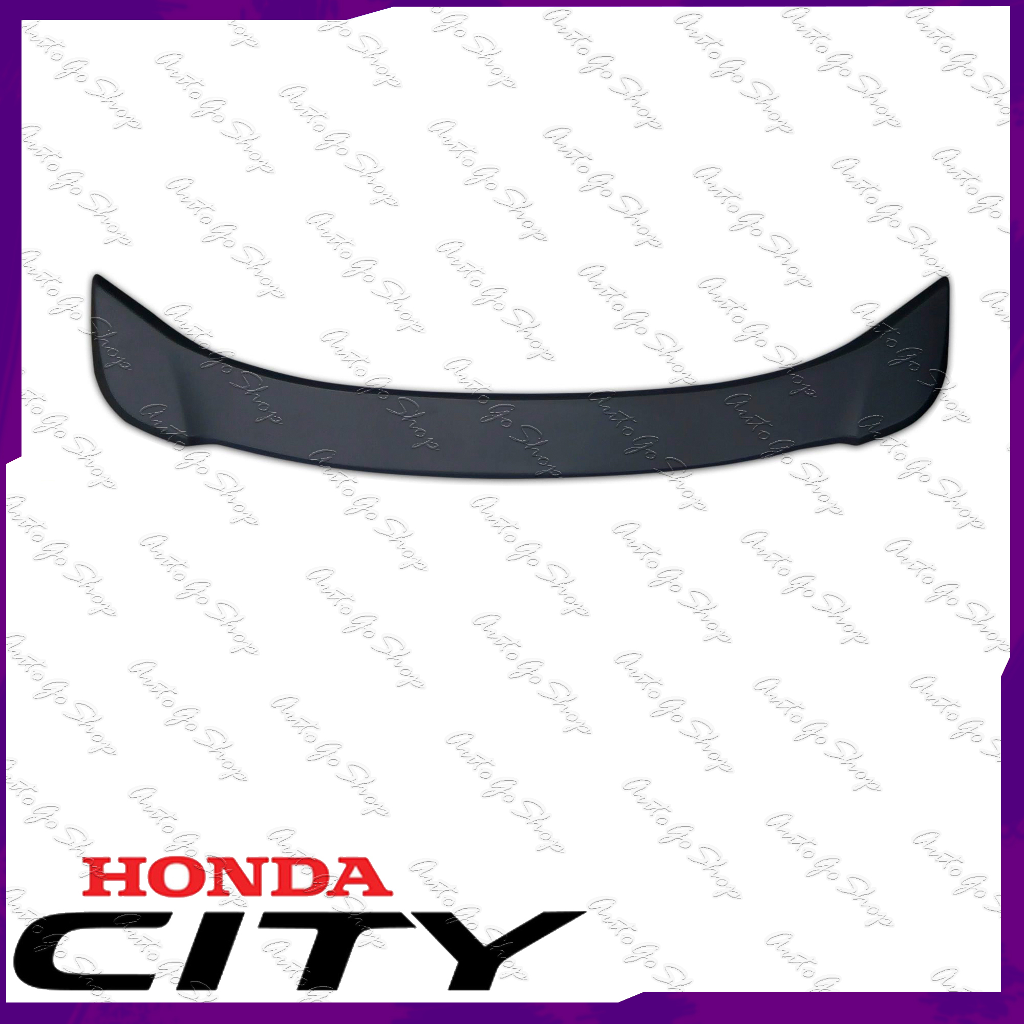 Honda City 2014-2019 Ducktail Trunk Spoiler (Matte Black) | Lazada PH
