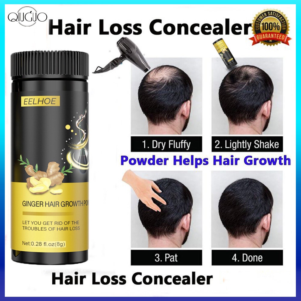 EELHOE Ginger Hair Care Powder Nourishes Strong Roots Anti-Breaking ...