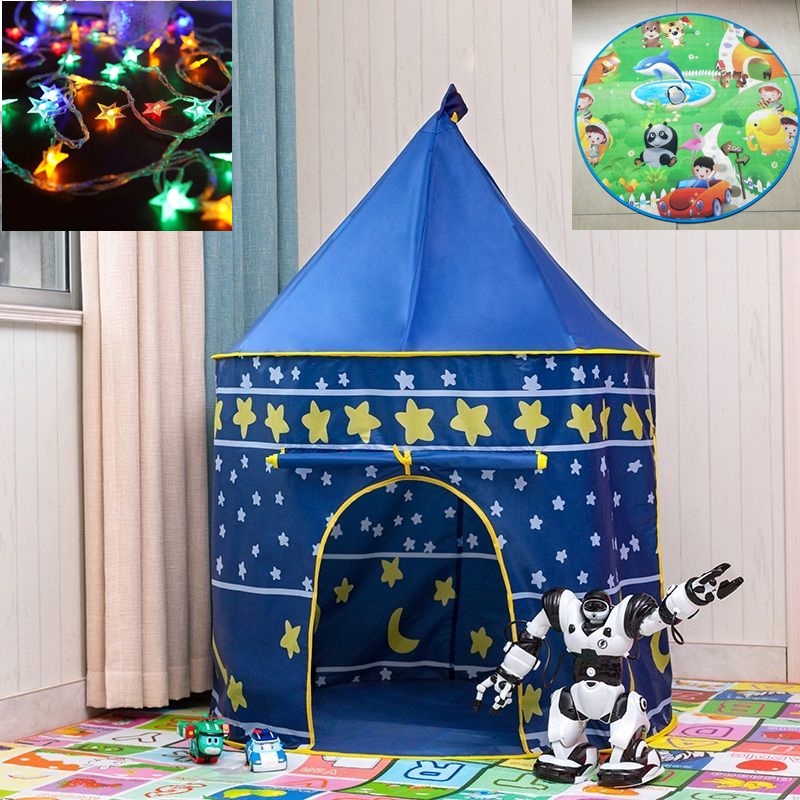 OZZIEMART.PH PORTABLE FOLDING CASTLE TENT FOR KIDS / INDOOR AND OUTDOOR ...