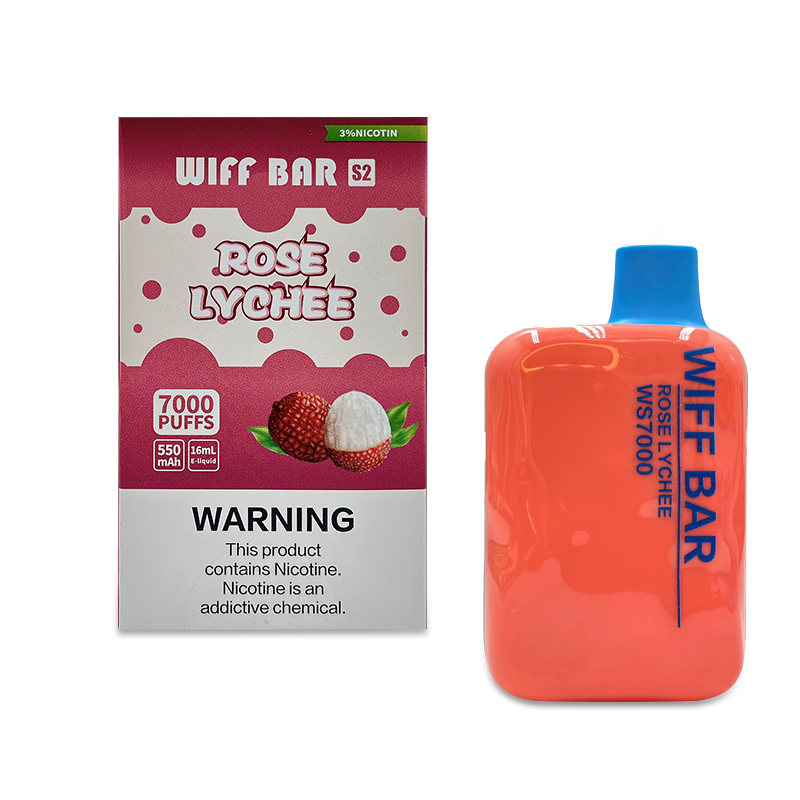 WIFF BAR S2 7000 PUFF 3%SALT NIC POD MOD Capacity16mL TYP-C ...