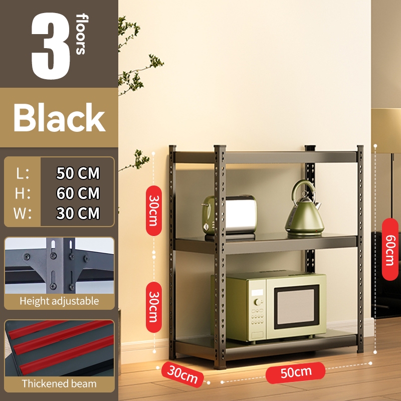 ESH Angle Steel Storage Shelves Metal rack 3 Layers-5 Layers organizer ...