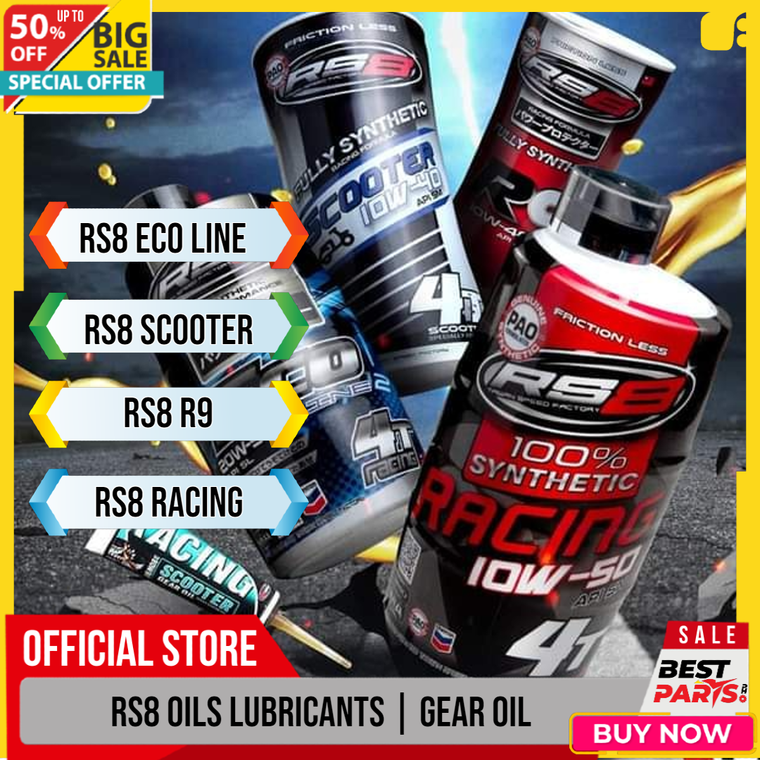 RS8 OILS & LUBRICANTS ( ECO LINE / SCOOTER / R9 / RACING / GEAR OIL ...