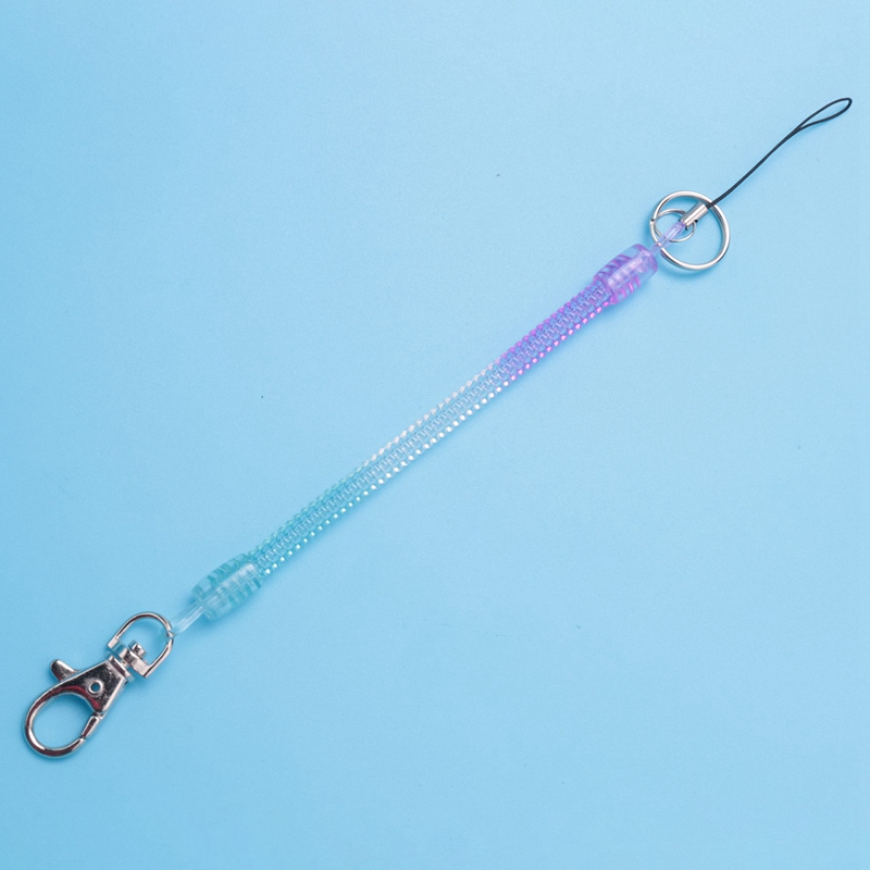 【Ready Stock&COD】3X Lobster Hook Purple Blue Spring Stretchy Coil ...