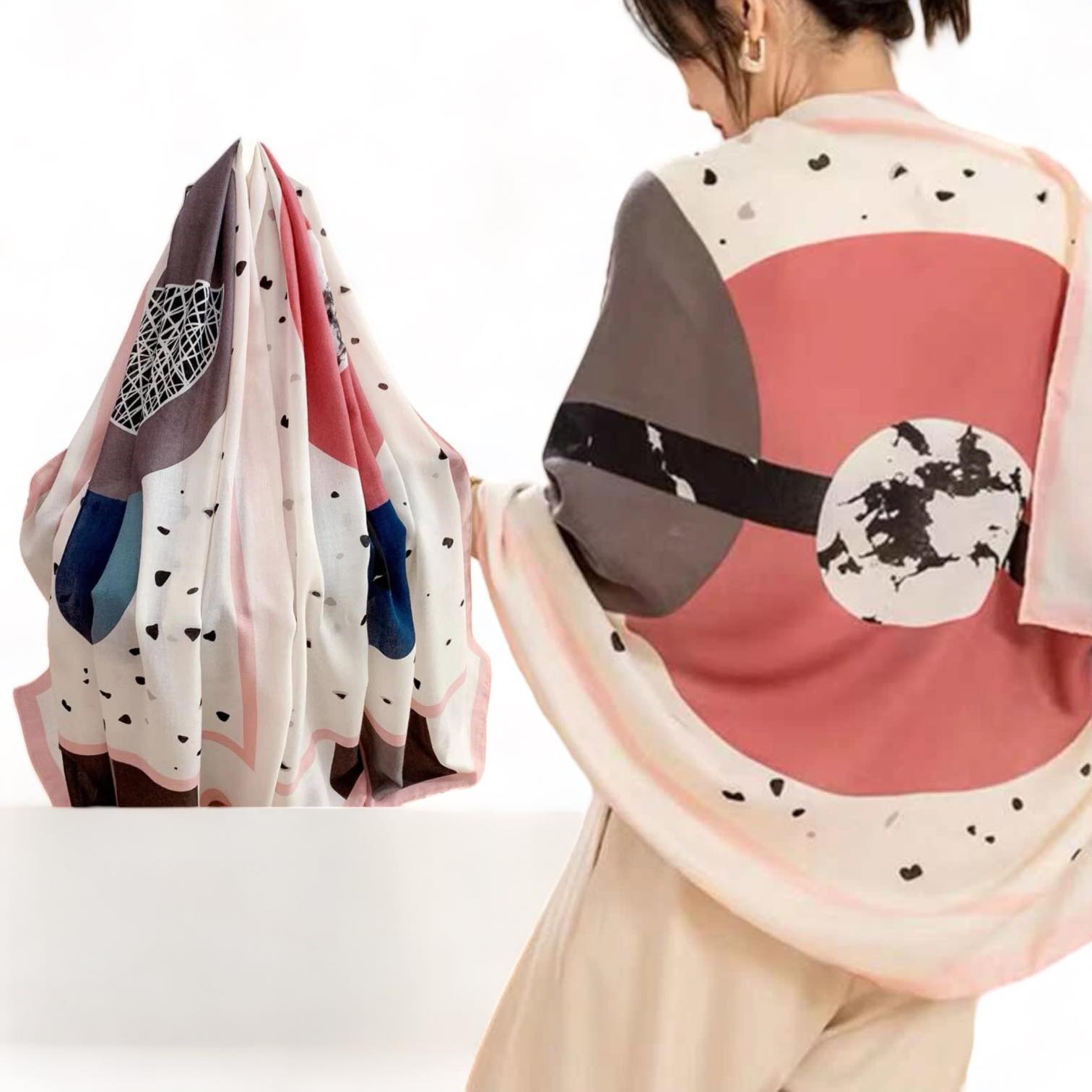 WRAP Rectangular Pattern Scarf | Lazada PH