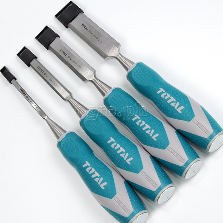 Total THT41K0401 4-pcs Industrial Wood Chisel Set | Lazada PH