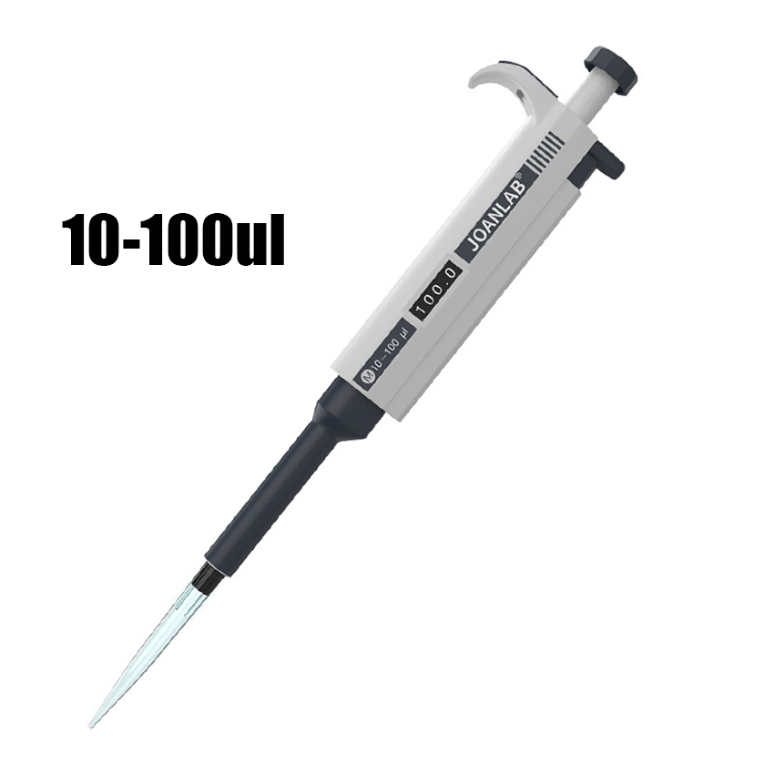 10-100ul Capacity Lab Pipette Manual Continuous Micropipette Adjustable ...