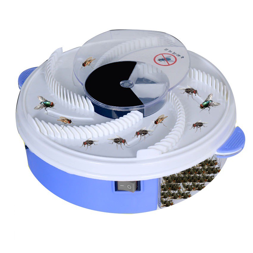 USB Electric Fly Trap Automatic Effective Flycatcher Flying Fly Killer ...