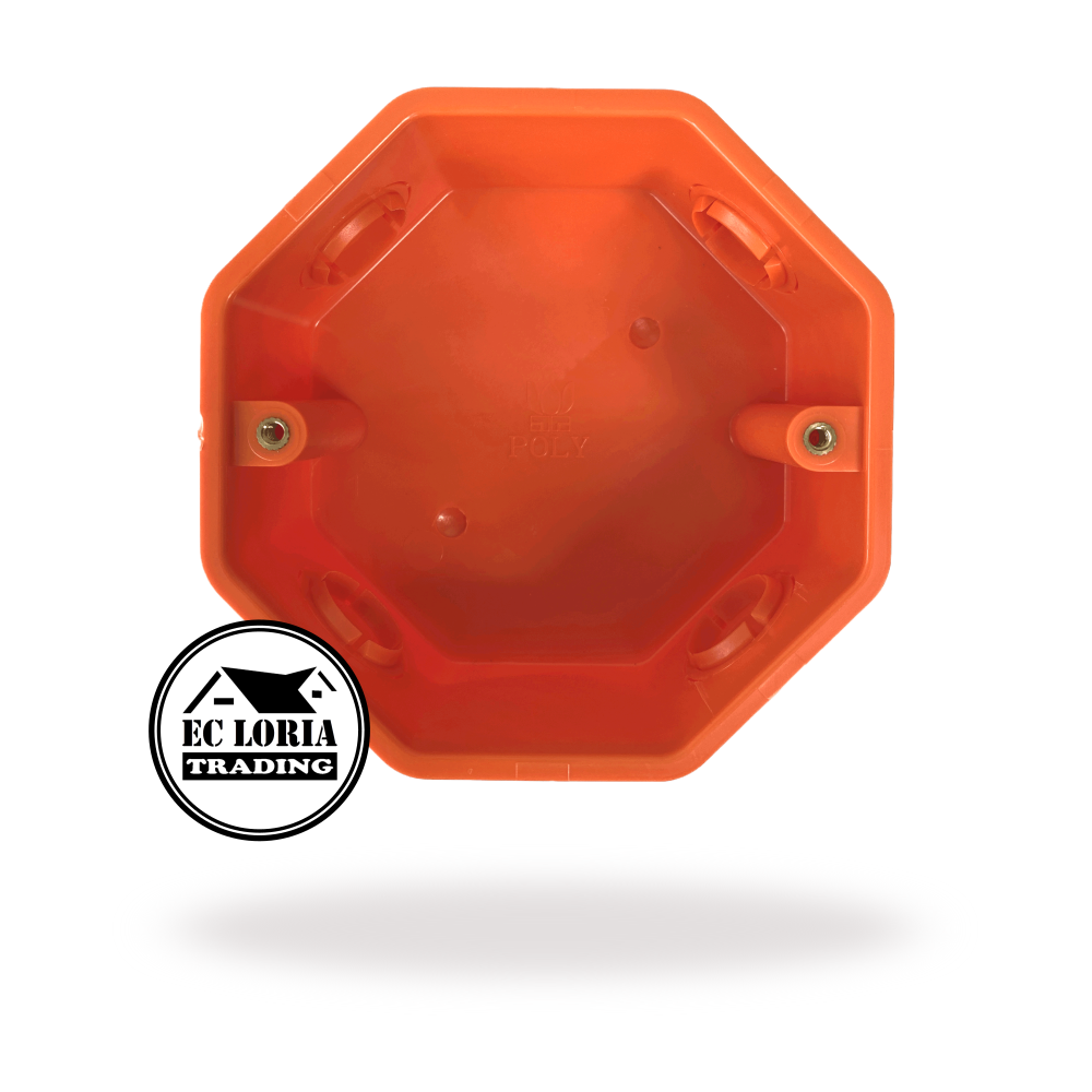 Poly Electrical Orange Junction Box and Cover 4 x 4 | Lazada PH