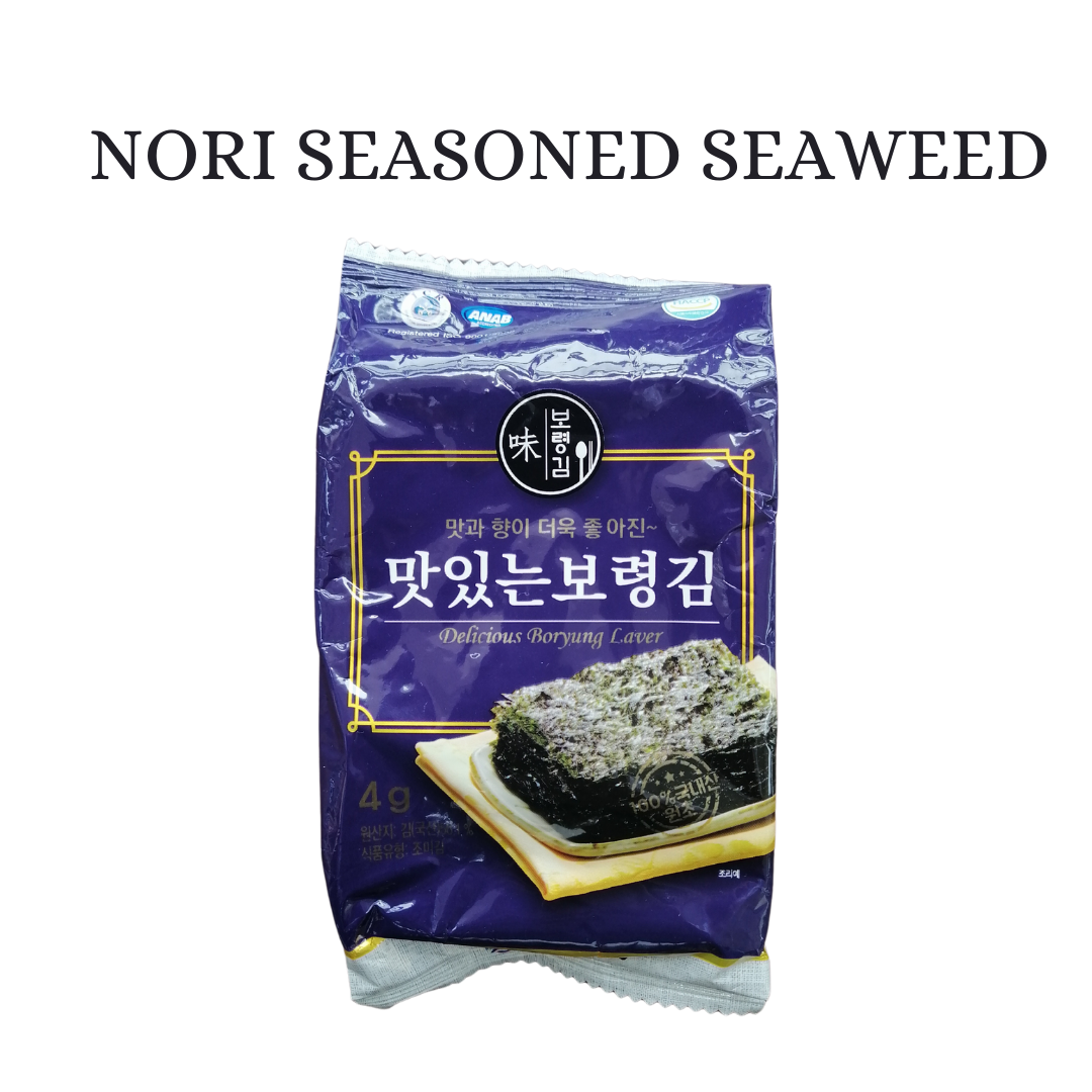 4 PACKS Nori Seasoned Seaweeds 4 grams | Lazada PH