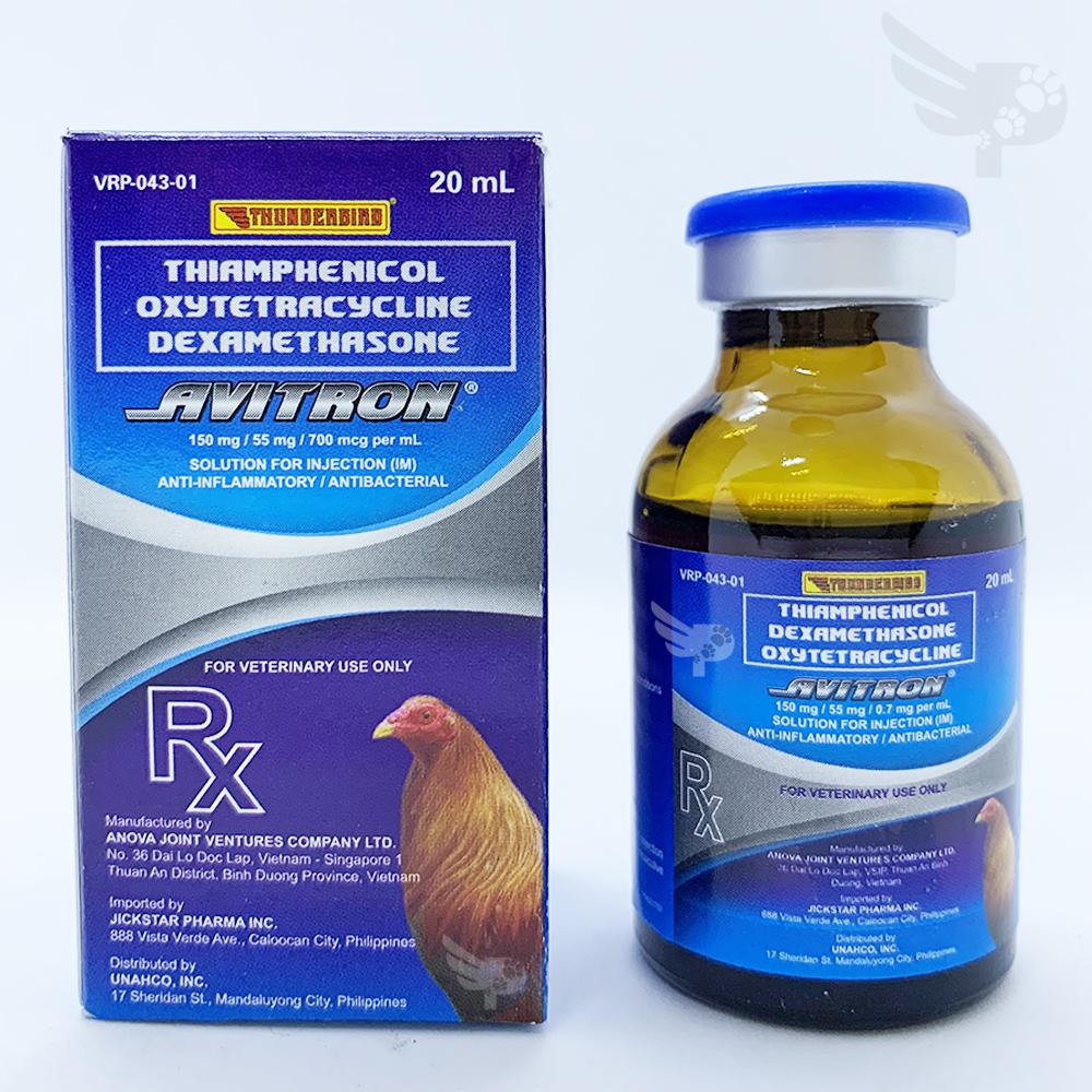 AVITRON 20ml - THUNDERBIRD - for Gamefowls, Rooster, Fighting Cocks ...