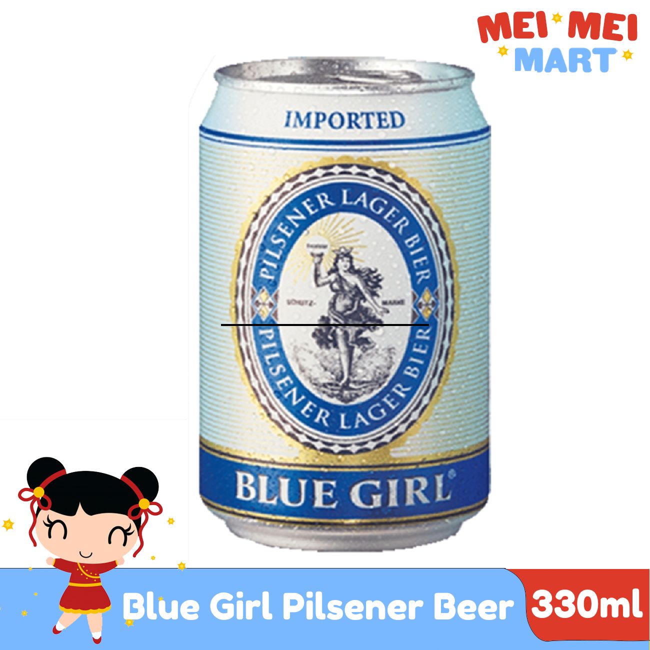 Blue Girl Pilsener Beer 330ml | Lazada PH