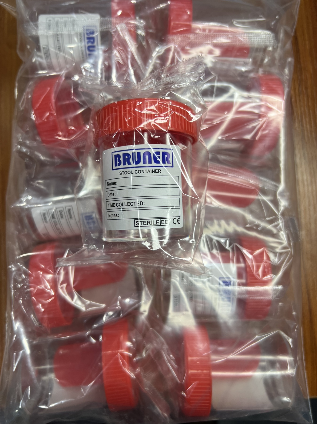 Stool container Sterile BRUNER 60ml 10, 25 pieces | Lazada PH