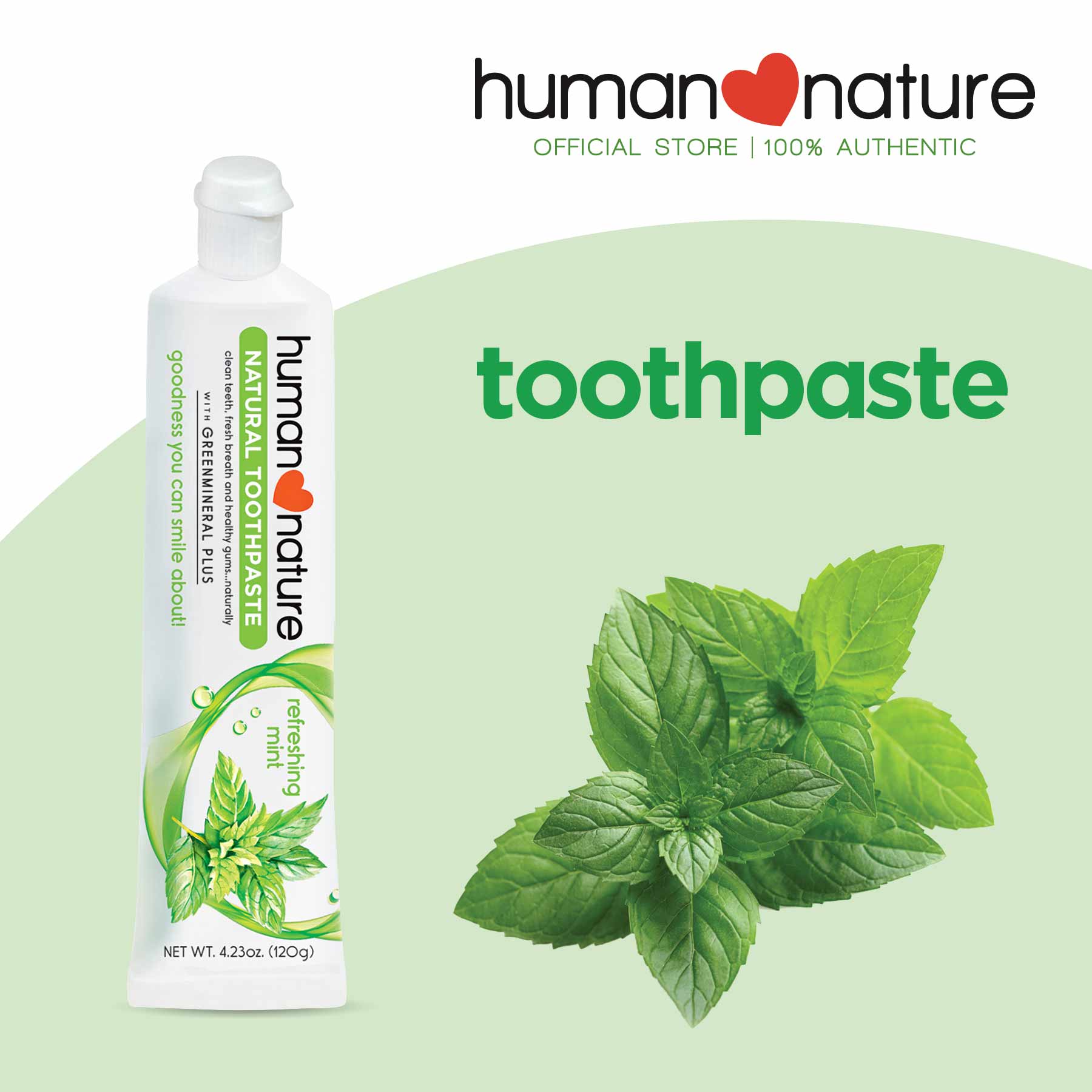 Human Nature Natural Toothpaste 98.86% Natural | Lazada PH
