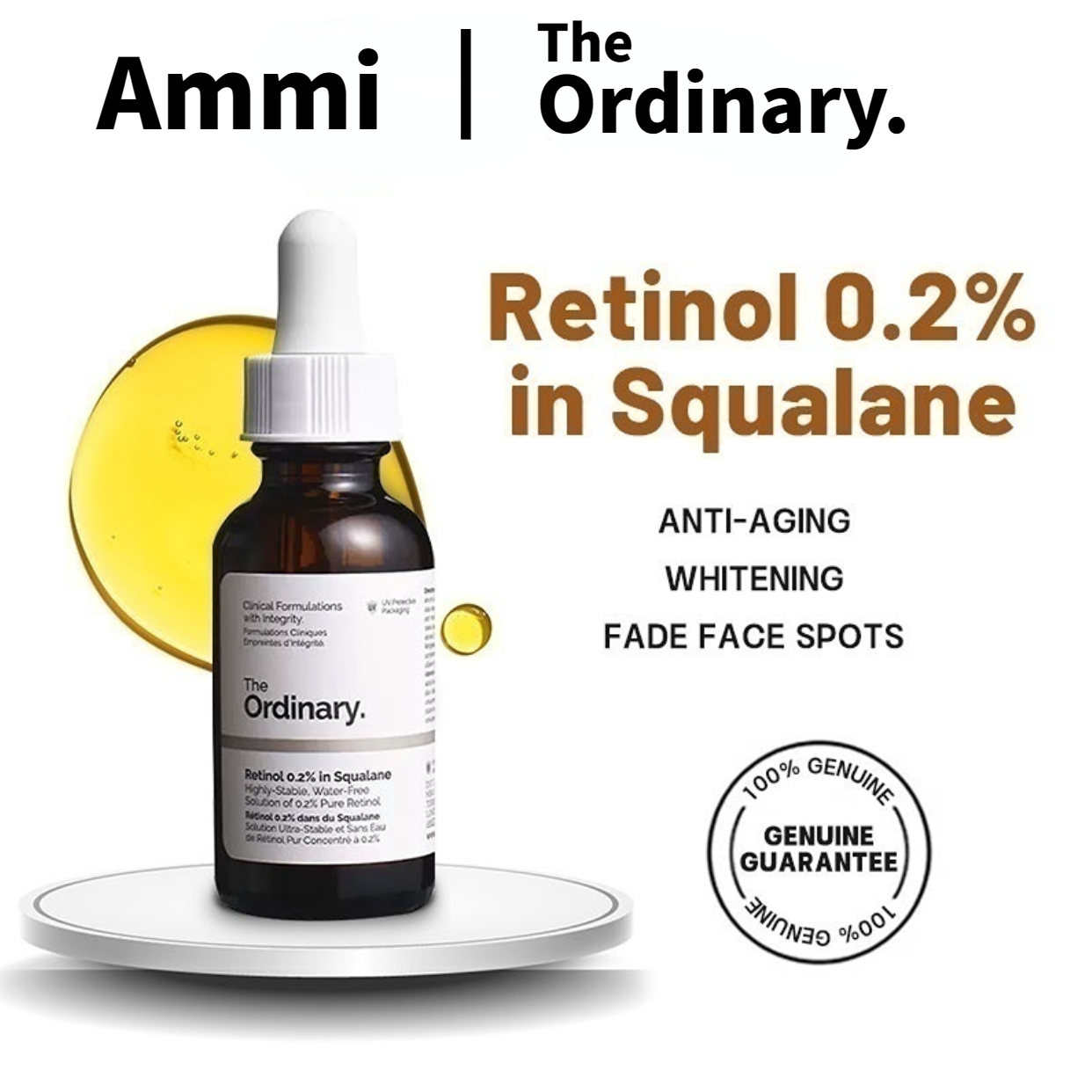 The Ordinary Official Store Glycolic Acid,Azelaic Acid,Retinol Serum ...