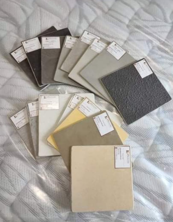 A&A Stucco Cement Sample Swatches | Lazada PH