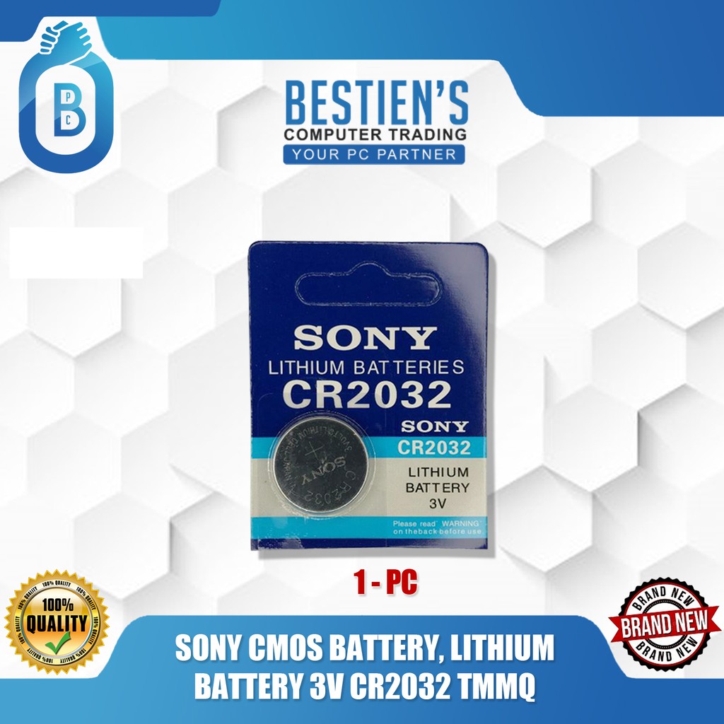 SONY CMOS BATTERY, LITHIUM BATTERY 3V CR2032 TMMQღ | Lazada PH