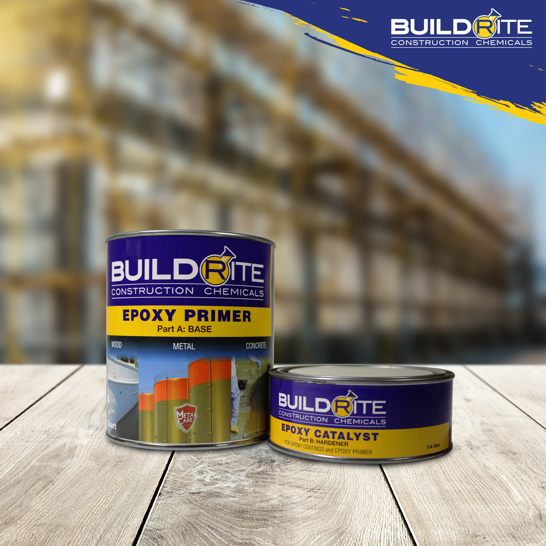 BUILDRITE EPOXY PRIMER Two Component, Polyamide Curing Epoxy Coating ...