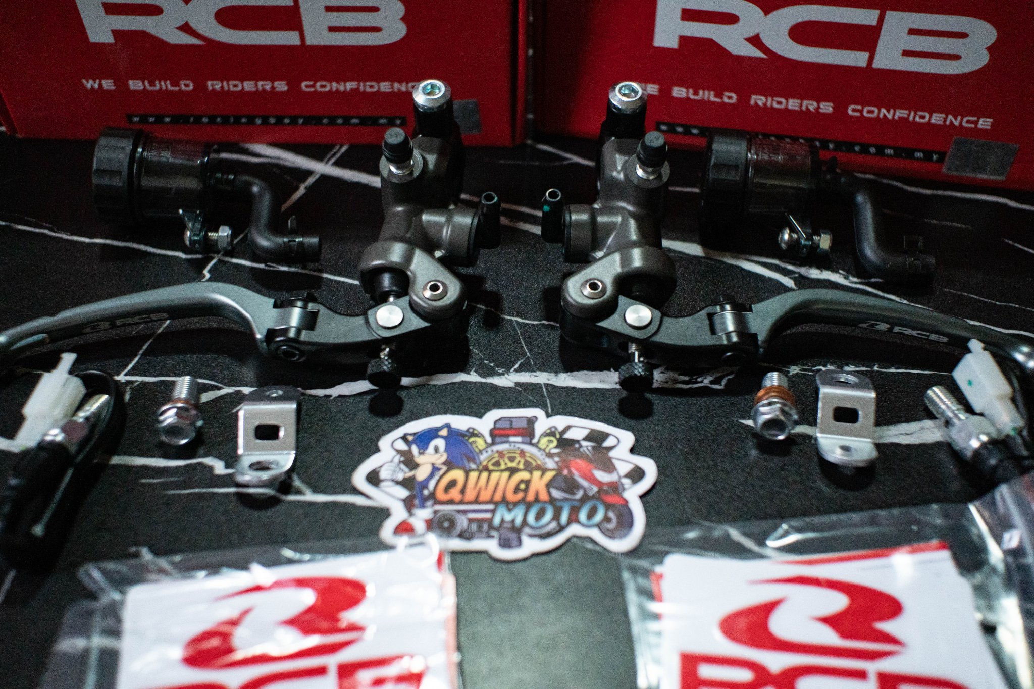 RCB S1 Forged Titanium Brake Master 17mm Dual Tank (Nmax,Xmax,Pcx160 ...