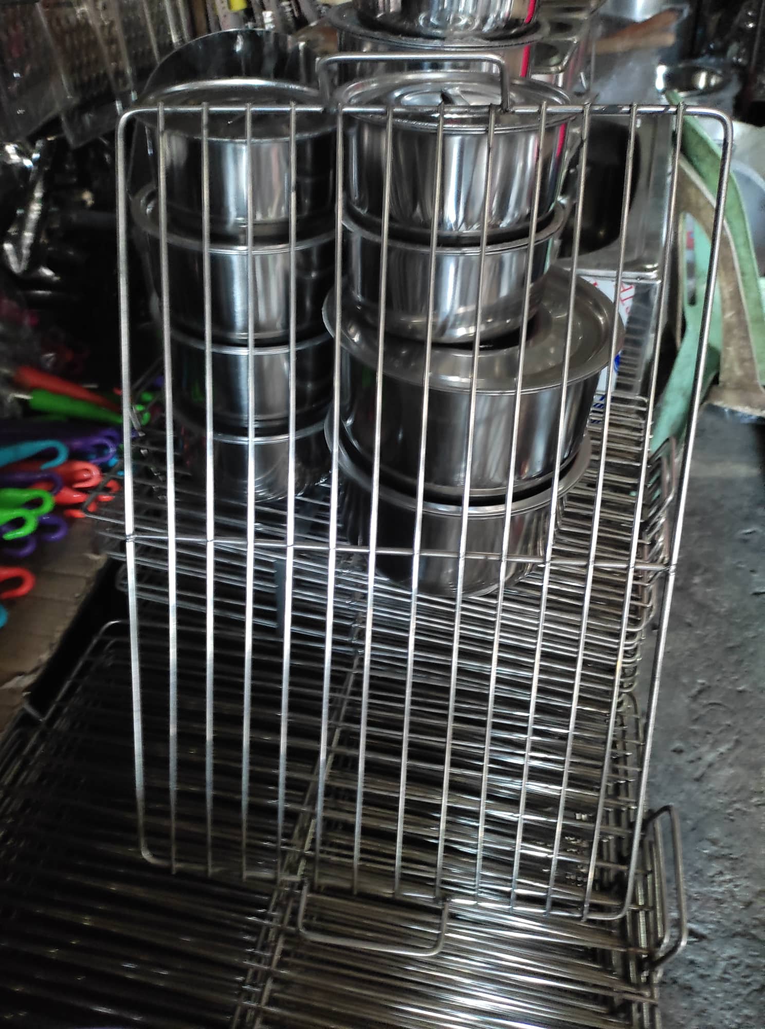 PARILLA REGULAR SIZE STAINLESS STEEL/BARBEQUE GRILL /19X9.5X2.5 INCHES ...