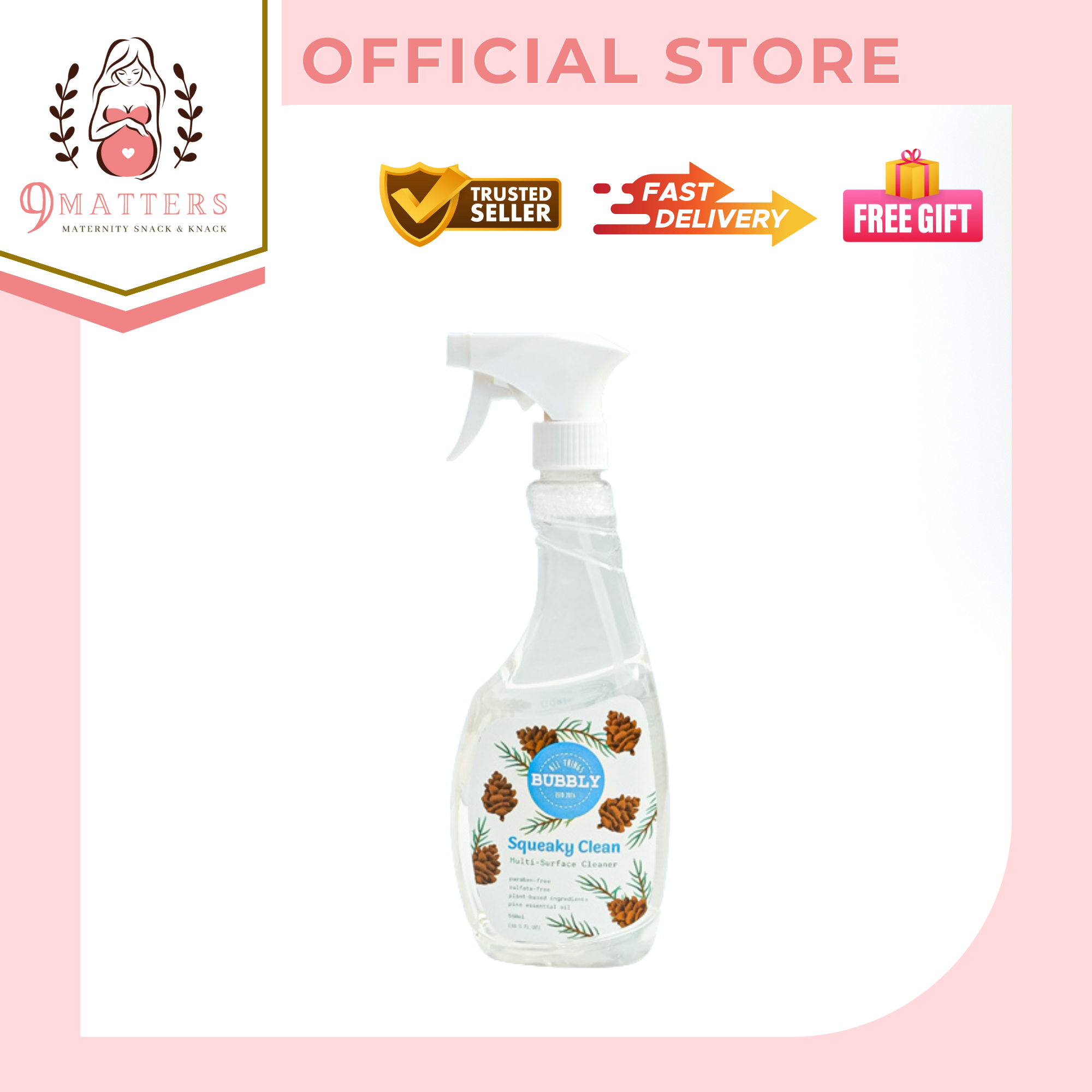 All Things Bubbly Multi - Surface Cleaner Squeaky Clean | Lazada PH