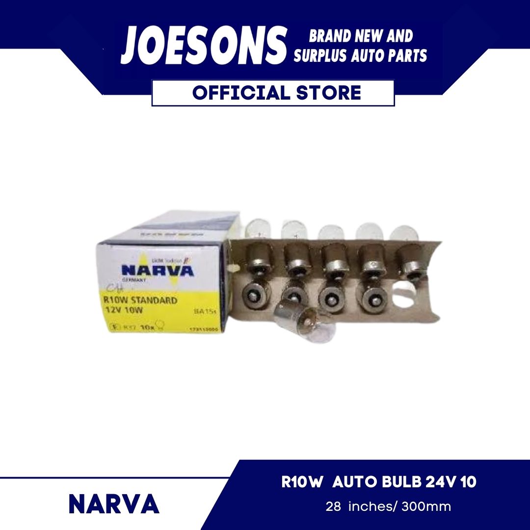 17328 R10W NARVA AUTO BULB 24V 10 | Lazada PH