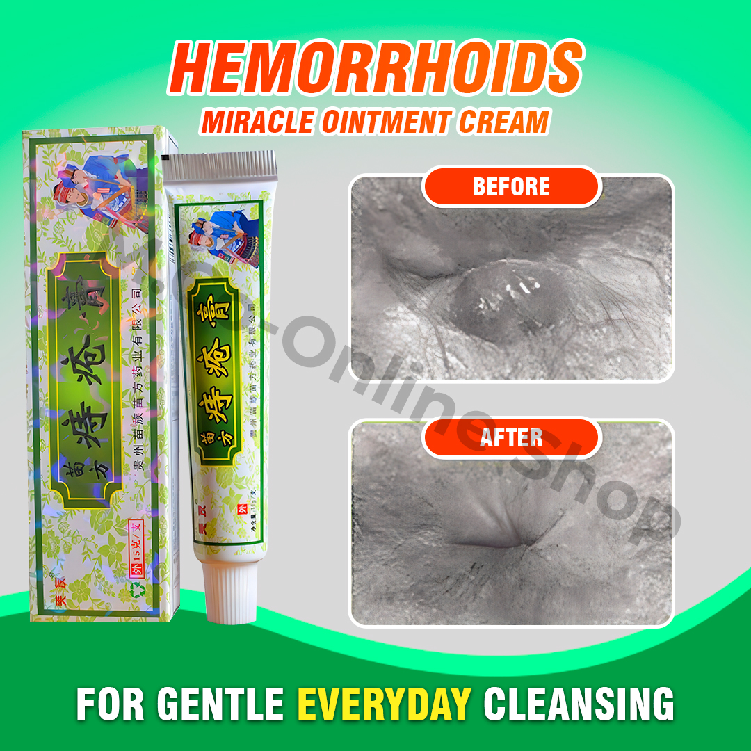 ORIGINAL Hemorrhoids Cream Miracle Ointment SAFE AND EFFECTIVE Anti ...