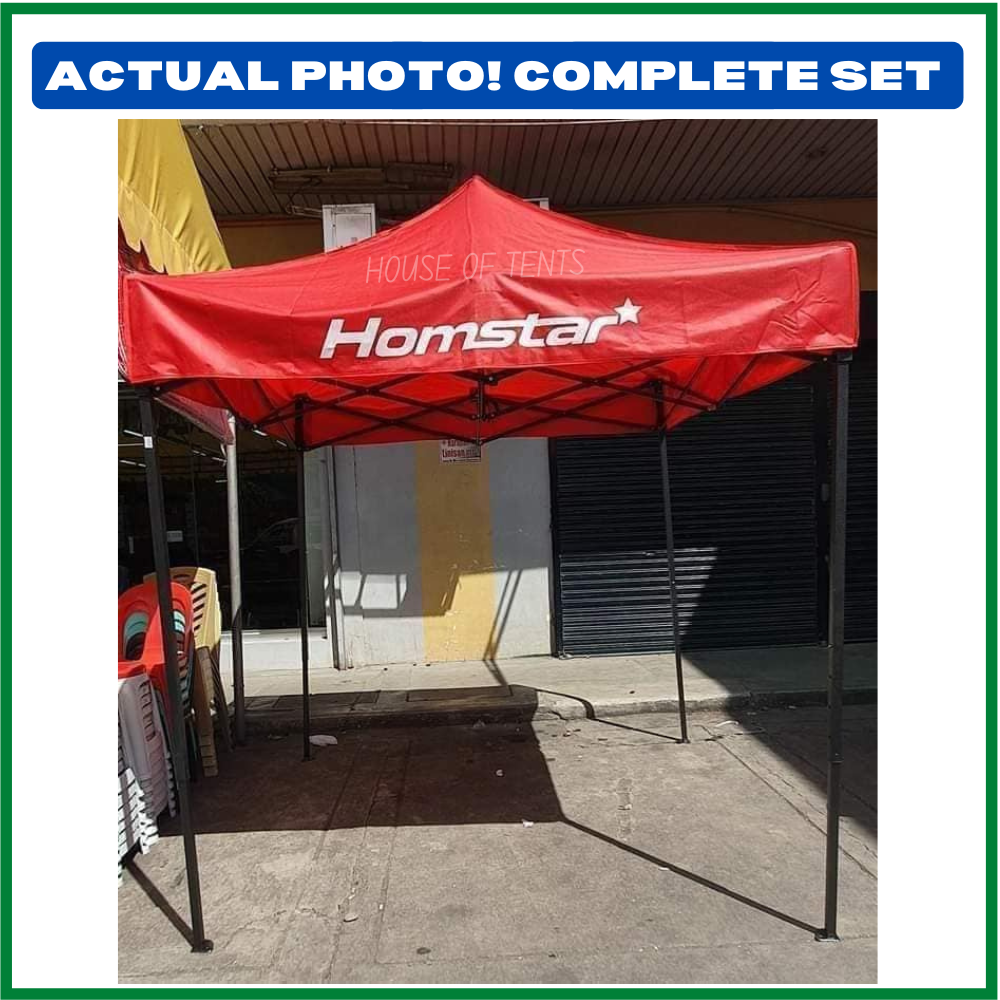 HOMSTAR Tent 2M x2M Canopy / Gazebo / Adjustable Height (Frame Included ...