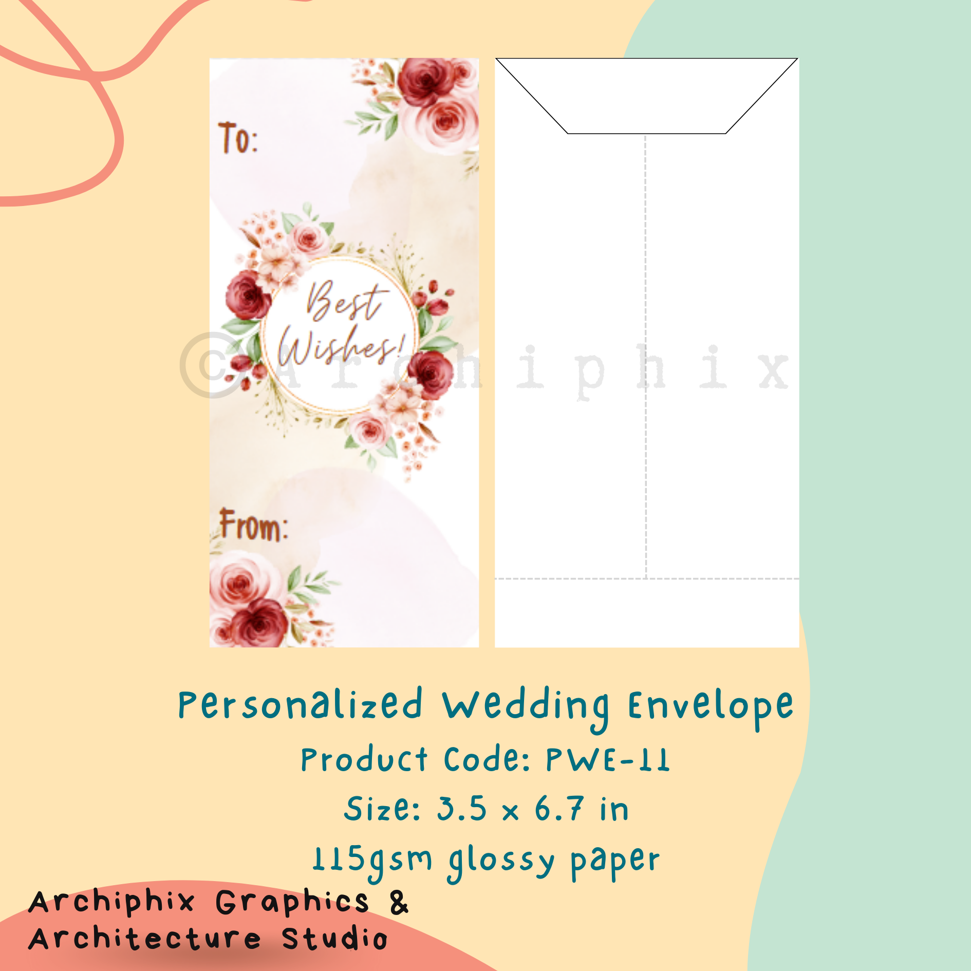 Personalized Wedding Gift Money Envelope Angpao Ideas Couple Sponsors ...