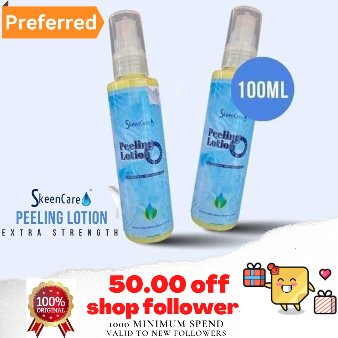 SKEENCARE PEELING LOTION 100% effective pampaputi pampakinis ng mukha ...