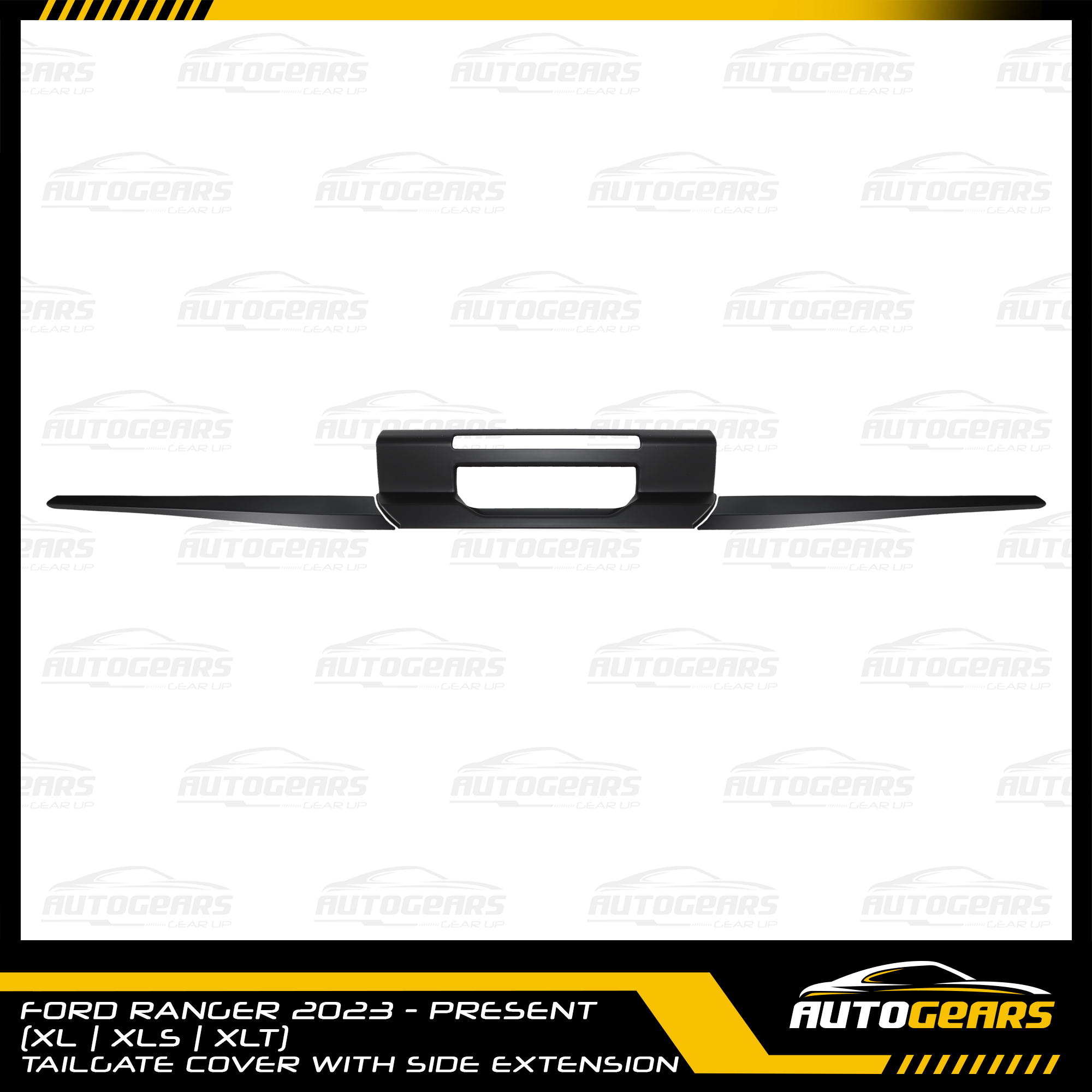 Ford Ranger XL XLS XLT Sport Wildtrak (2023 - 2024) Tailgate Cover with ...