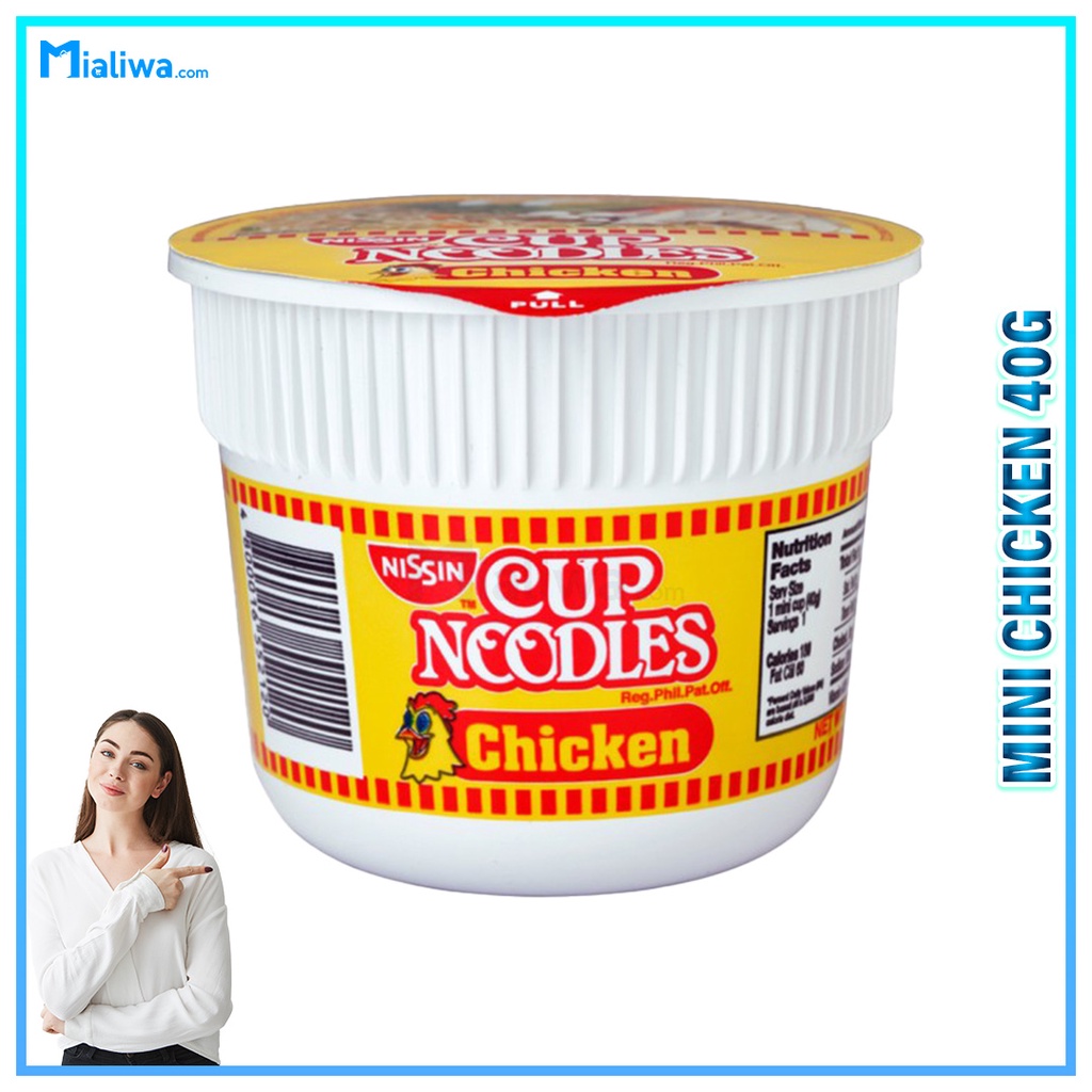 Nissin Cup Noodles Mini Noodle Soup, Seafood, Spicy Hot Beef, Bulalo ...