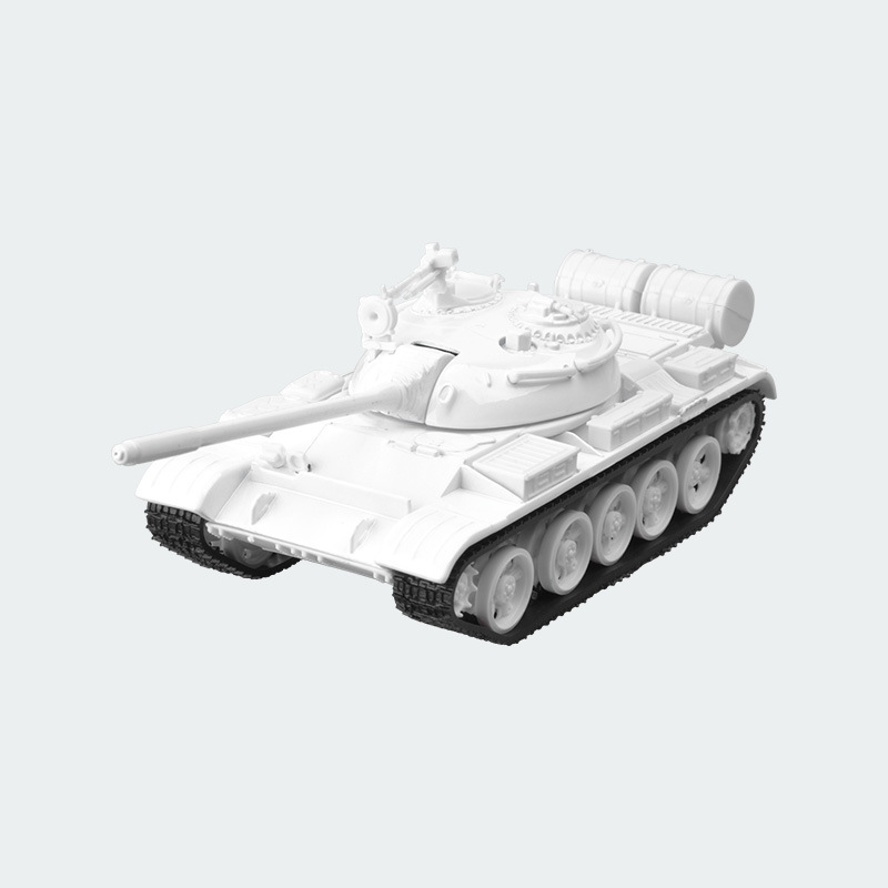 143 Alloy Soviet T55 Main Battle Tank Model T-55 MBT Diecast Tank Toy ...