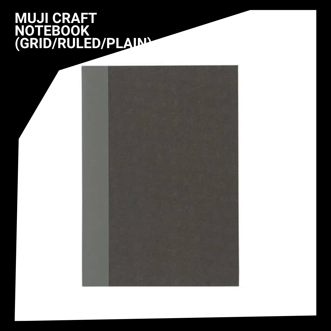 MUJI Craft Notebook (Grid / Ruled / Plain) | Lazada PH