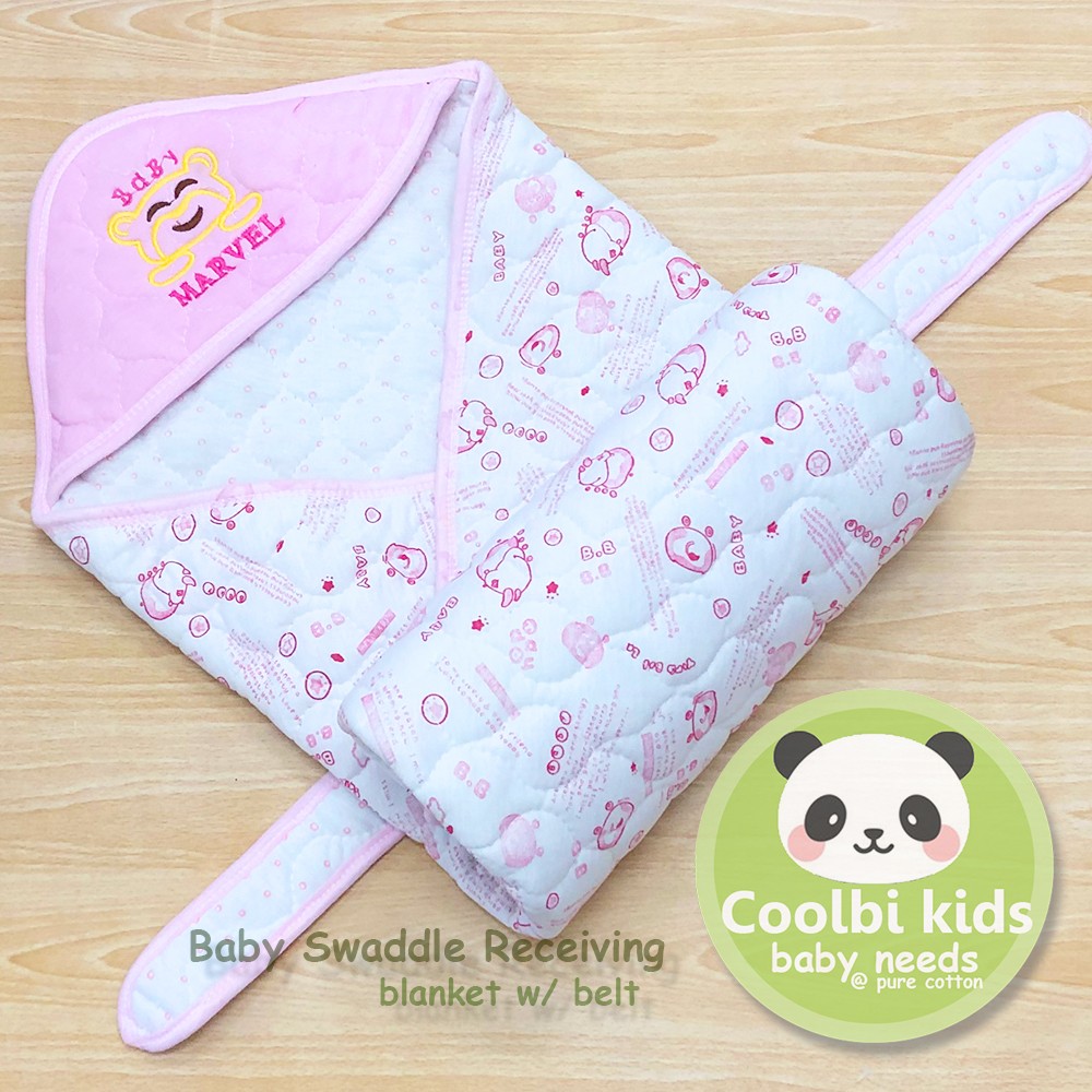Coolbi Kids Pranella for Baby Receiving Blanket for Newborn w/ Belt ...