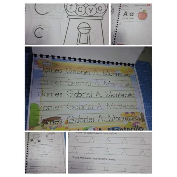 CUSTOMIZED TRACING/PRACTICE WRITING LETTERS/CURSIVE LETTERS | Lazada PH