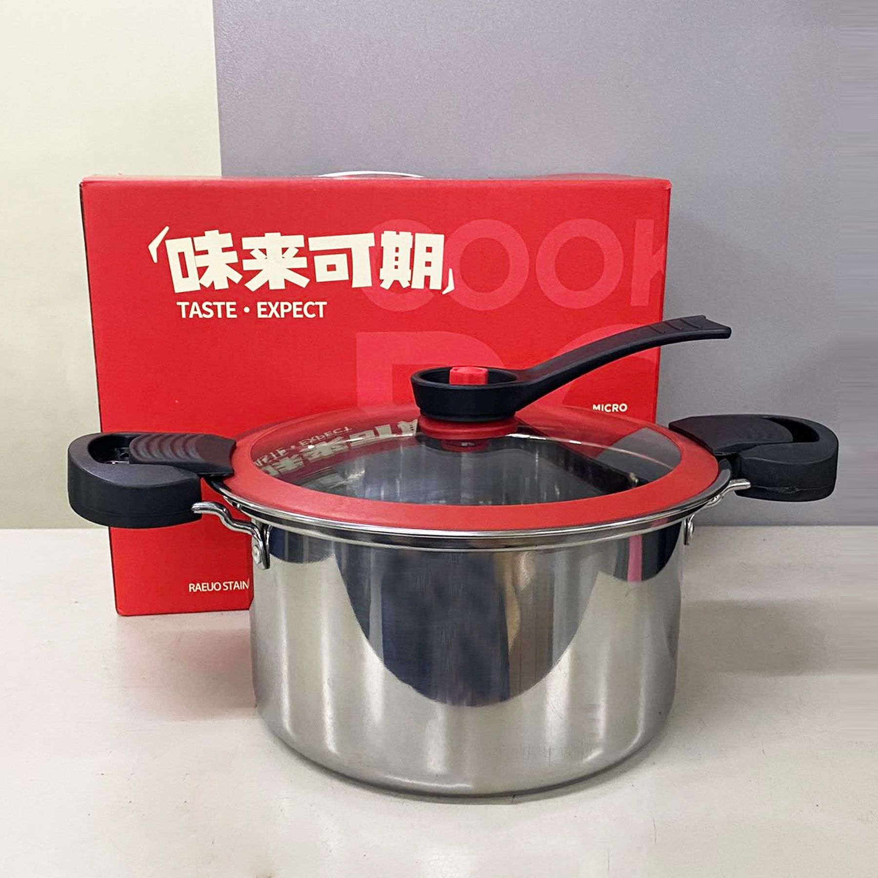 Kaisa Villa KK-037 Stainless Steel Micro Pressure Cooker Pot 3.5L ...