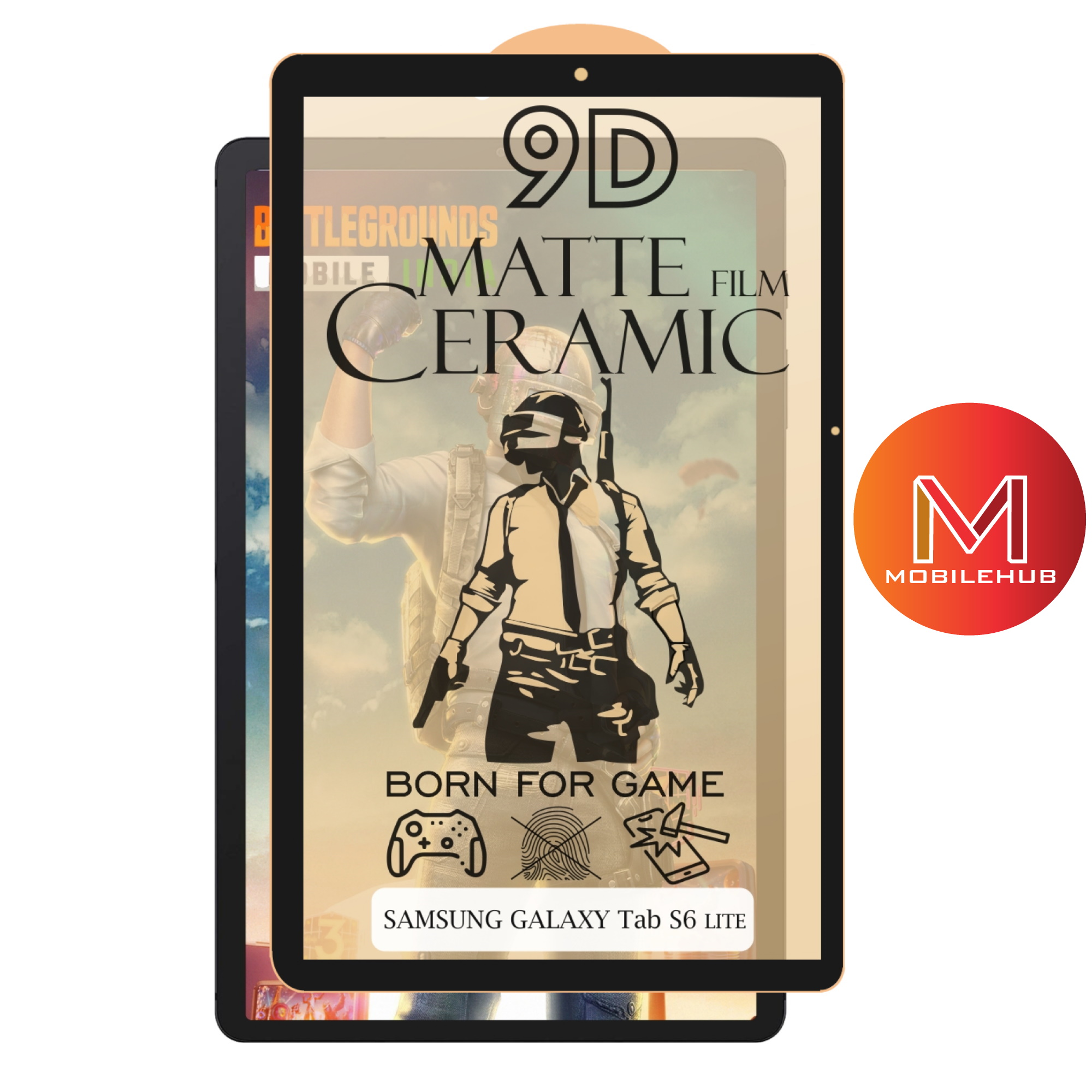 Samsung Tab S6 Lite (P610-P615) Ceramic Matte Flexible Screen Protector ...