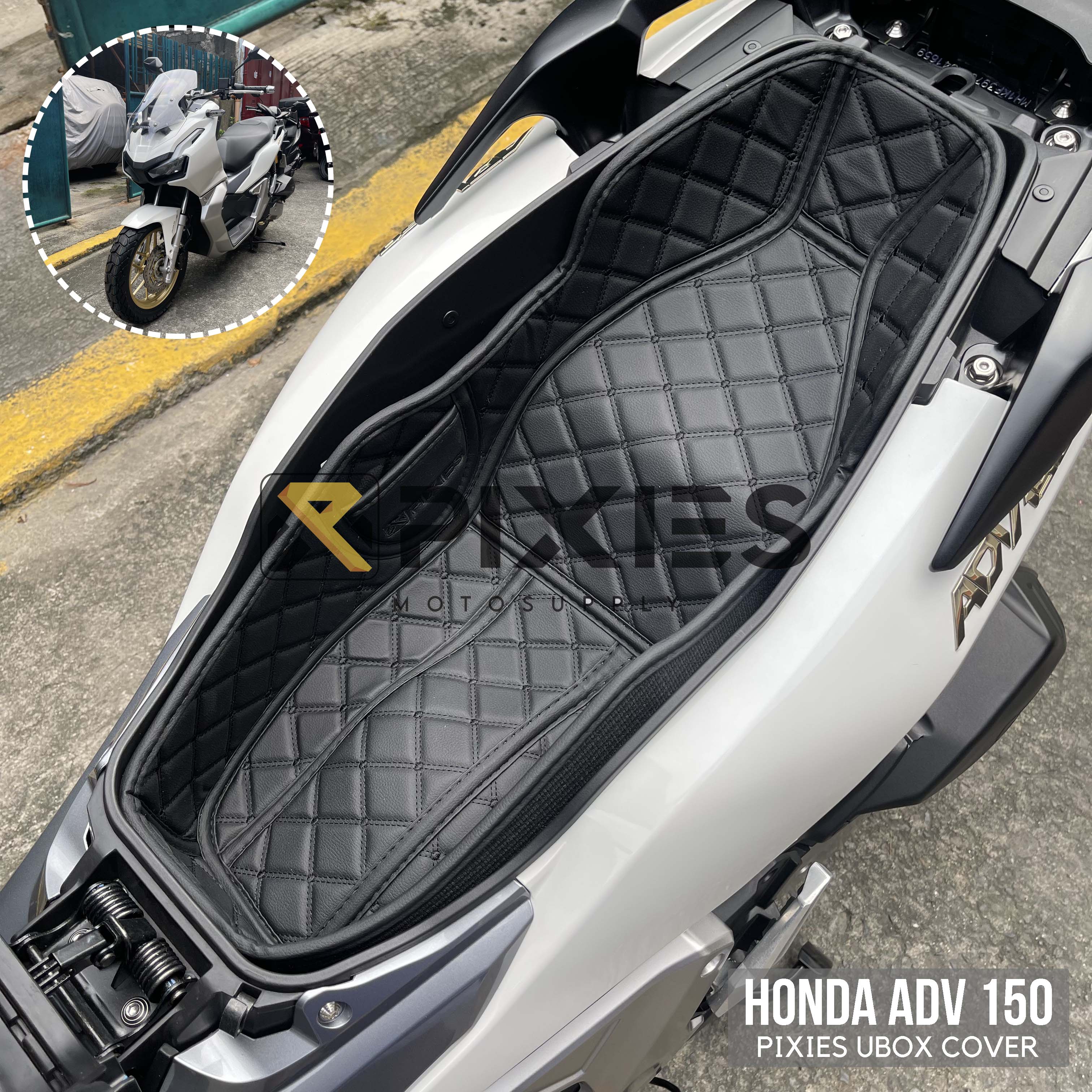 HONDA ADV 150 PIXIES UBOX SEAT COMPARTMENT COVER | Lazada PH