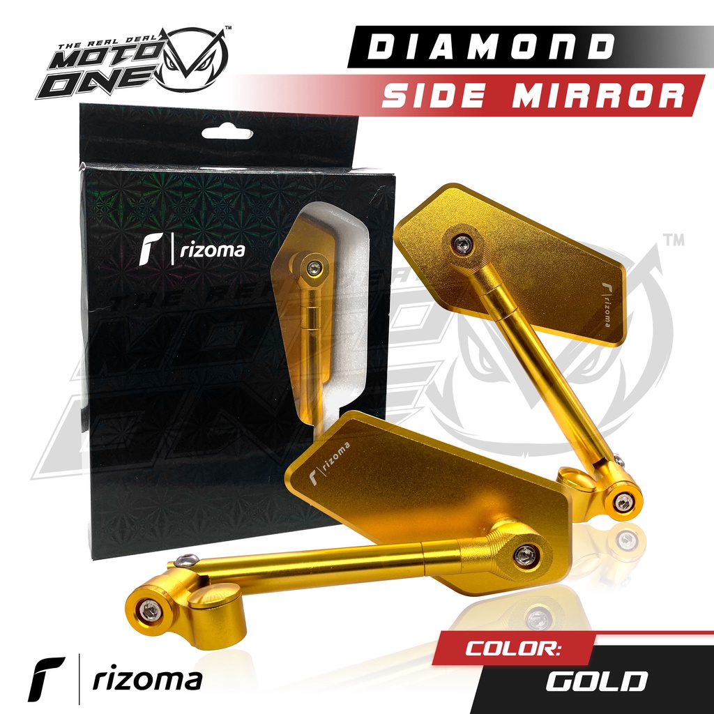 Very cool RIZOMA SIDE MIRROR DIAMOND V2 FULL ALLOY UNIVERSAL AEROX ...