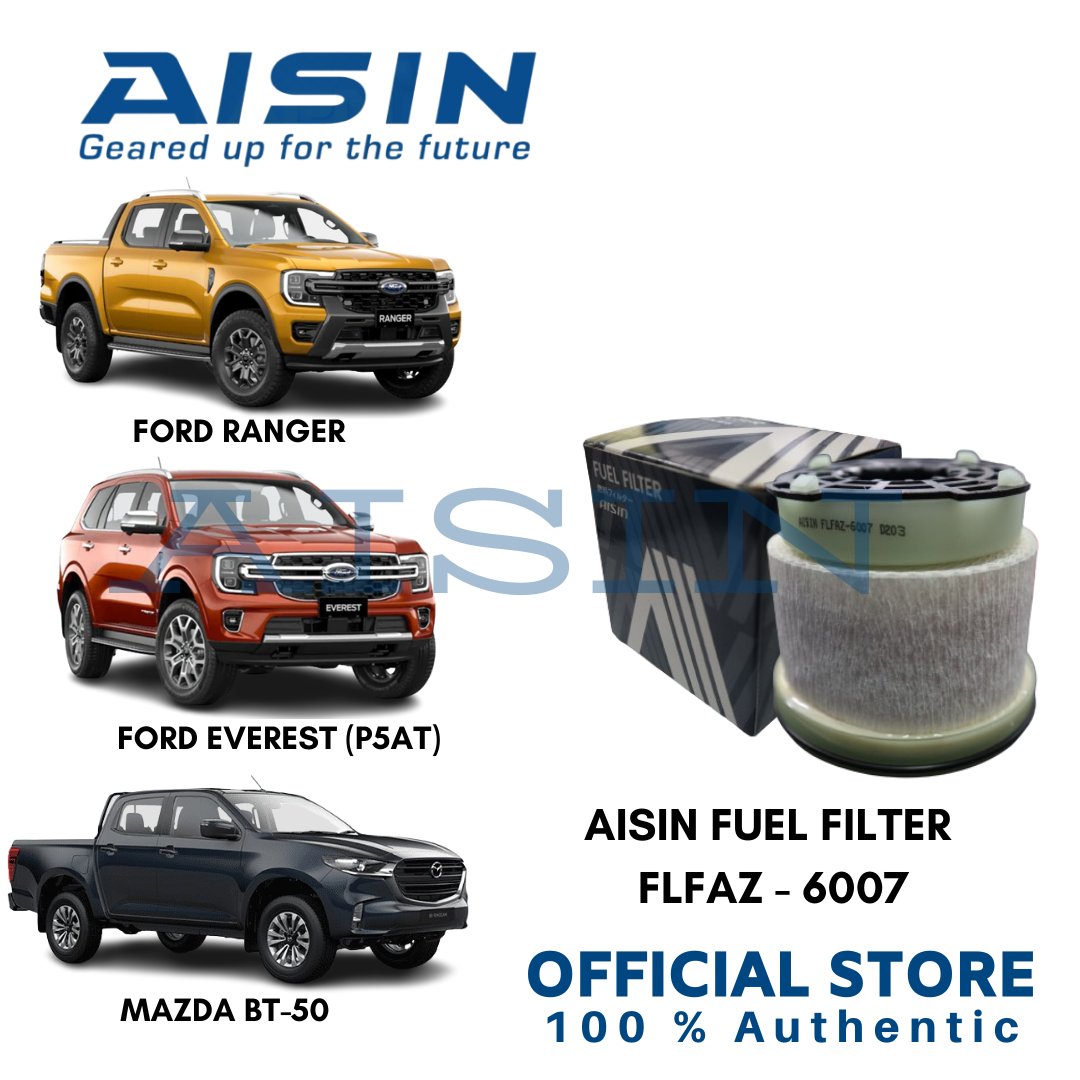 AISIN FUEL FILTER FOR FORD RANGER, EVEREST (P5AT), MAZDA BT-50 (FLFAZ ...