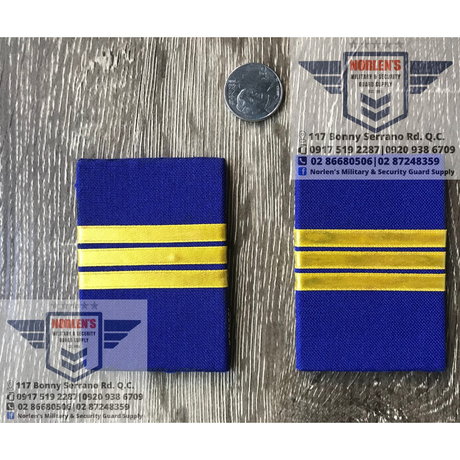 Royal Blue Shoulder Board Pair for SO of SG (PAIR)QD0 | Lazada PH