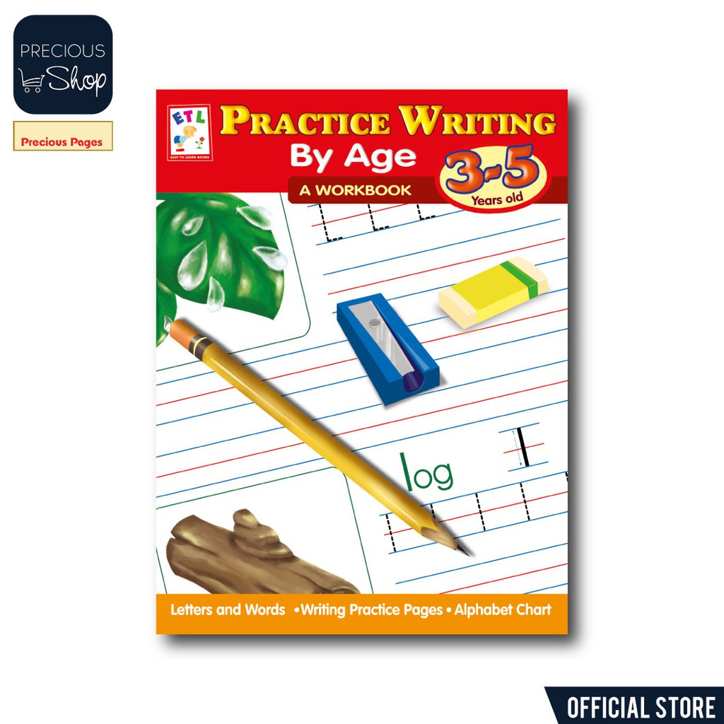 Practice Writing By Age 3-5 | Lazada PH