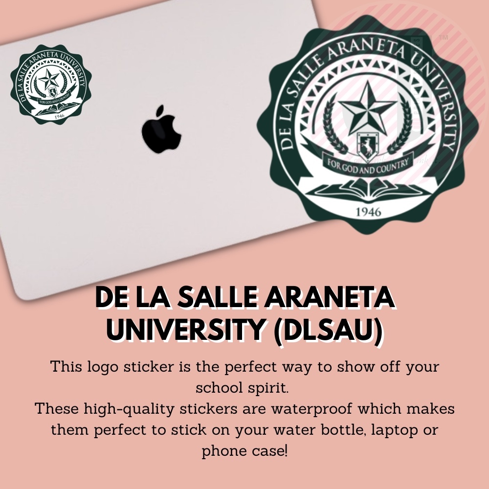 DE LA SALLE PHILIPPINES SCHOOLS Sticker Logo University Logo Sticker ...