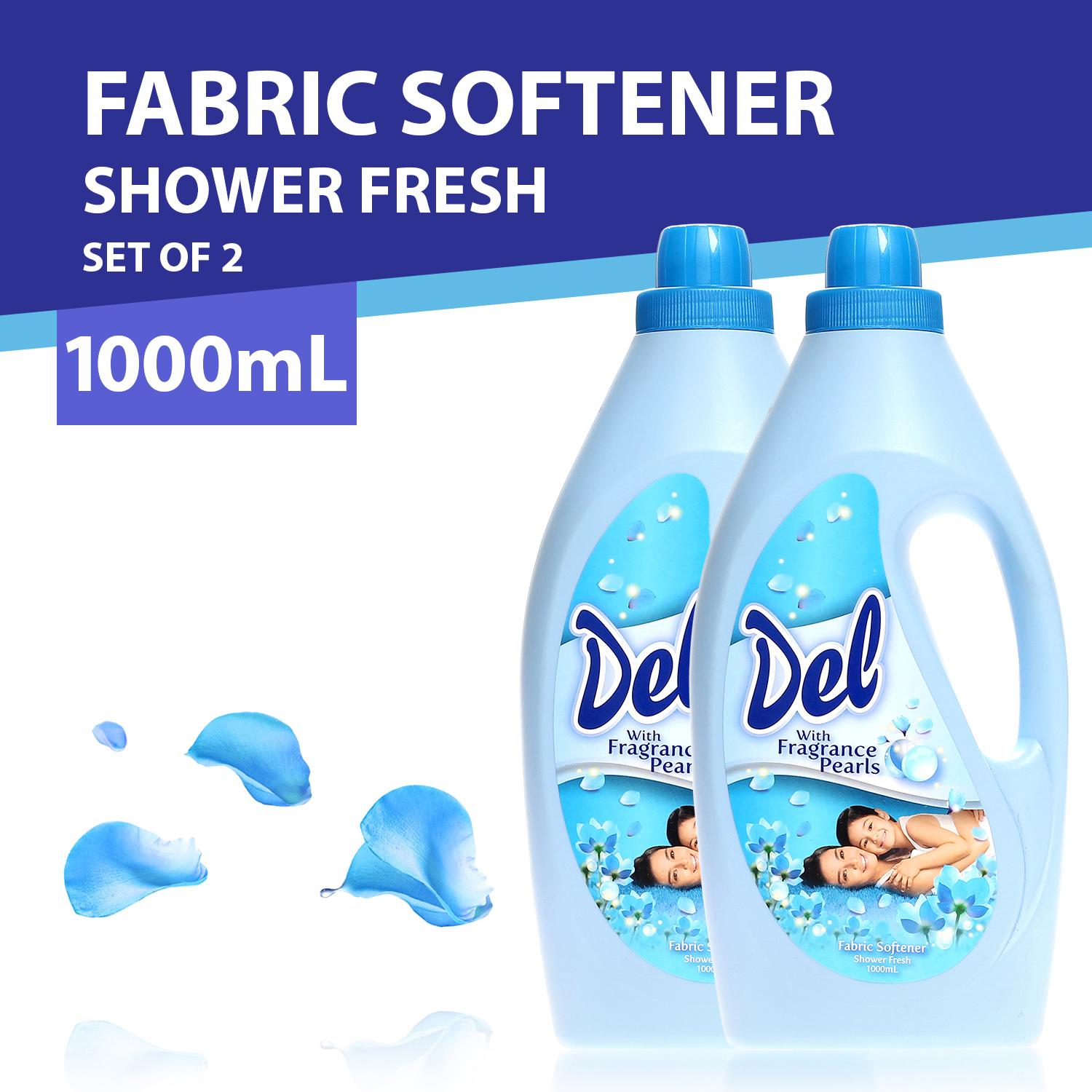 Del Shower Fresh Fabric Softener (1000 mL) Set of 2 | Lazada PH
