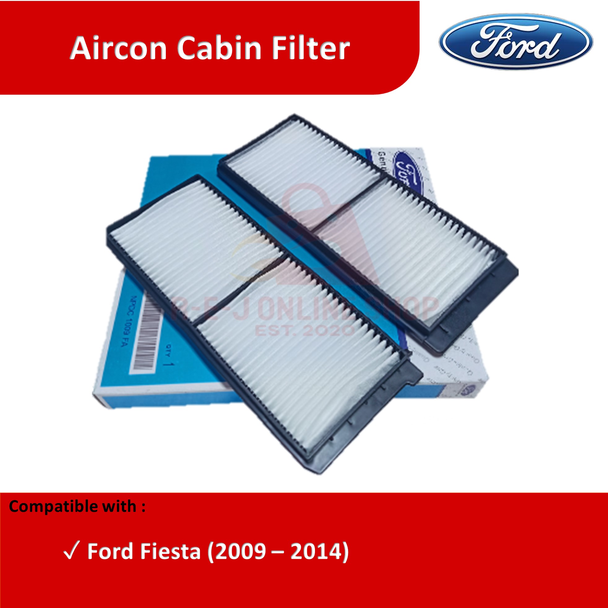 Ford Fiesta Cabin Air Filter