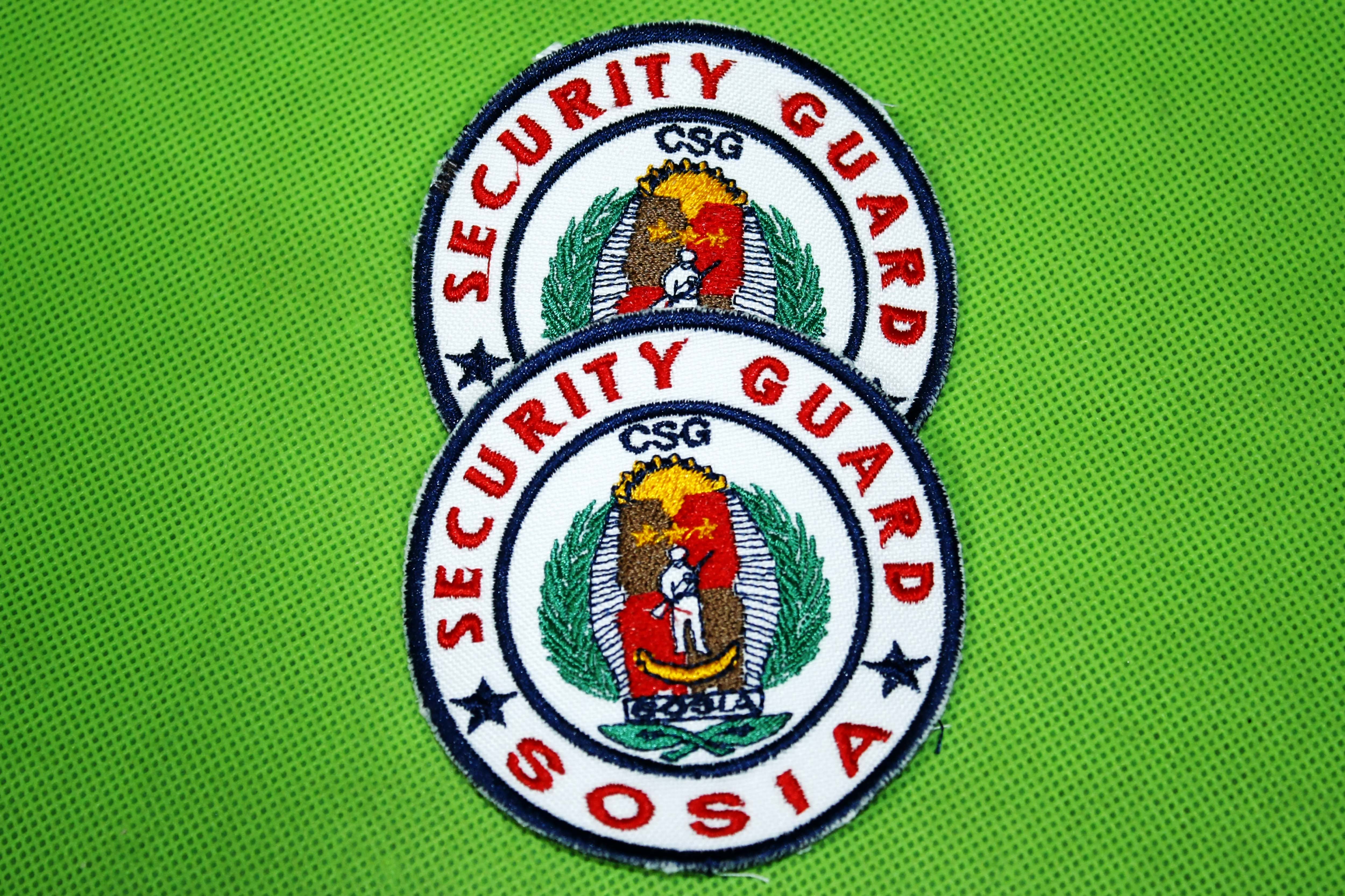 TIMESLANE Security Guard SOSIA (White) Patches | Lazada PH