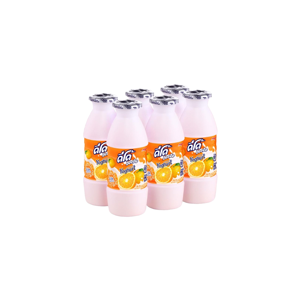 Deedo Yogurt Drink Orange Flavor 150ml x 6 | Lazada PH