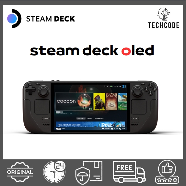 Steam Deck OLED Handheld Gaming Console/7.4 -inch screen/Large memory ...