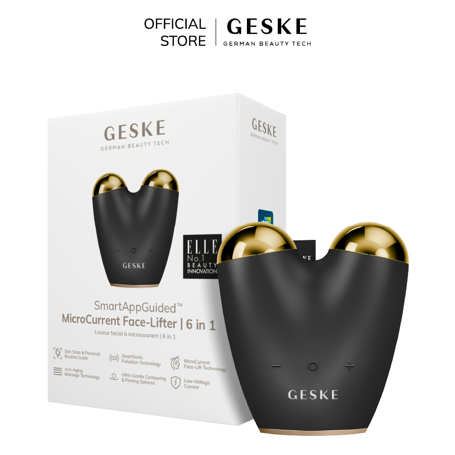 Geske MicroCurrent Face-Lifter | 6 in 1 (Gray) | Lazada PH